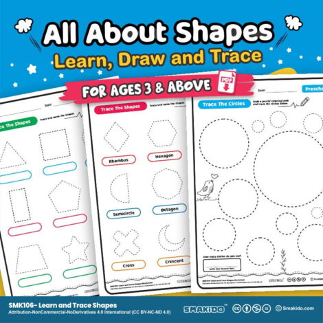 All About Shapes- Learn, Draw & Trace Shapes For Preschoolers ...