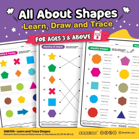 All About Shapes- Learn, Draw & Trace Shapes For Preschoolers ...