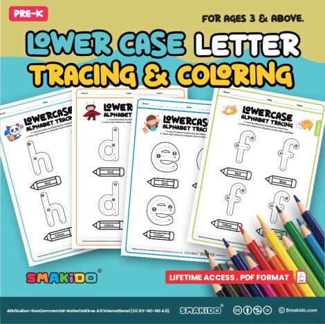 Lower Case Letter Tracing Worksheets | Printable Worksheets For Kids ...