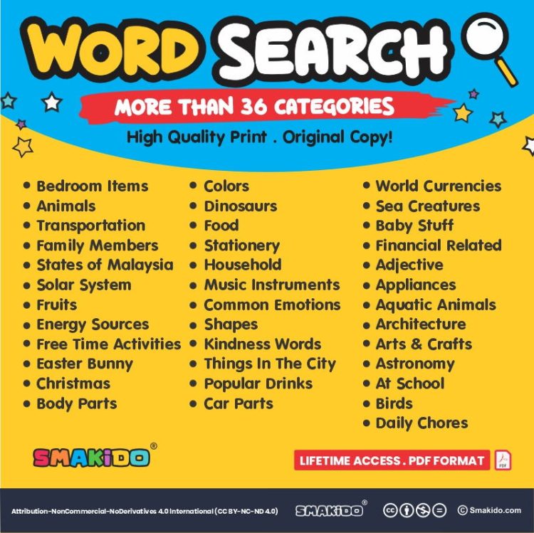 Printable Word Search Puzzles To Improve Vocabulary, Spelling ...