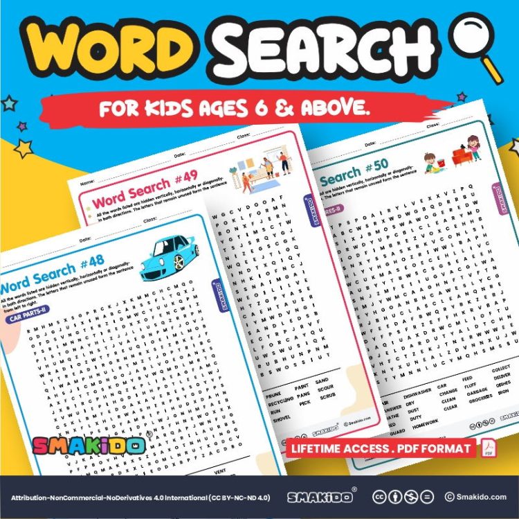 Printable Word Search Puzzles To Improve Vocabulary, Spelling ...